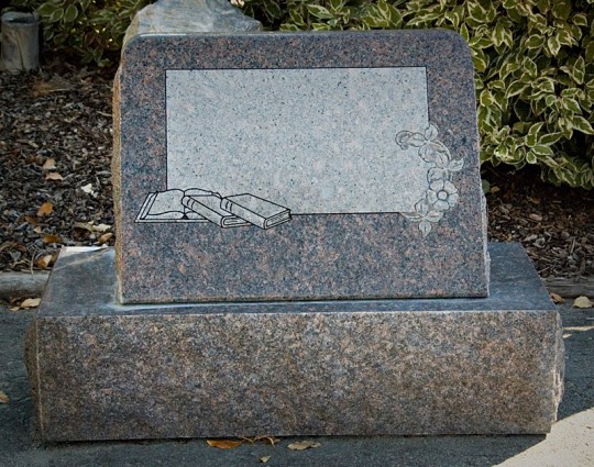 Memorial Monuments: Slant Individual Monuments